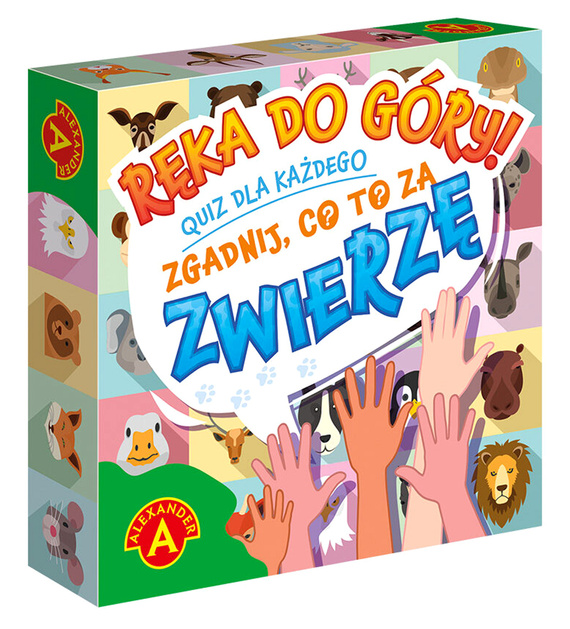 Ręka do góry! Zgadnij co to za... Zwierzę » sklep GryPlanszowe.pl « gry dla dzieci quizy i ...