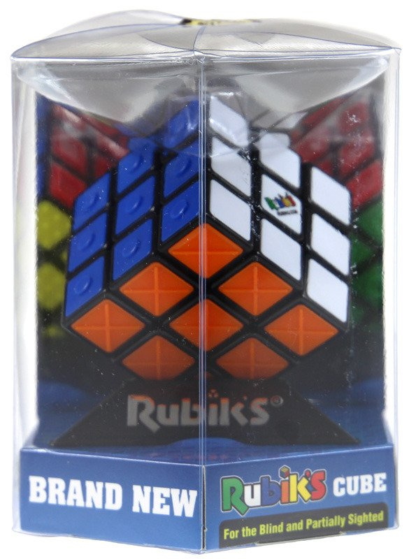 Kostka Rubika 3x3x3 Touch Cube (dla niewidomych) OUTLET » sklep GryPlanszowe.pl « łamigłówki ...