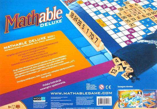 Mathable Deluxe (matematyczne łamigłówki) » sklep GryPlanszowe.pl « gry ...