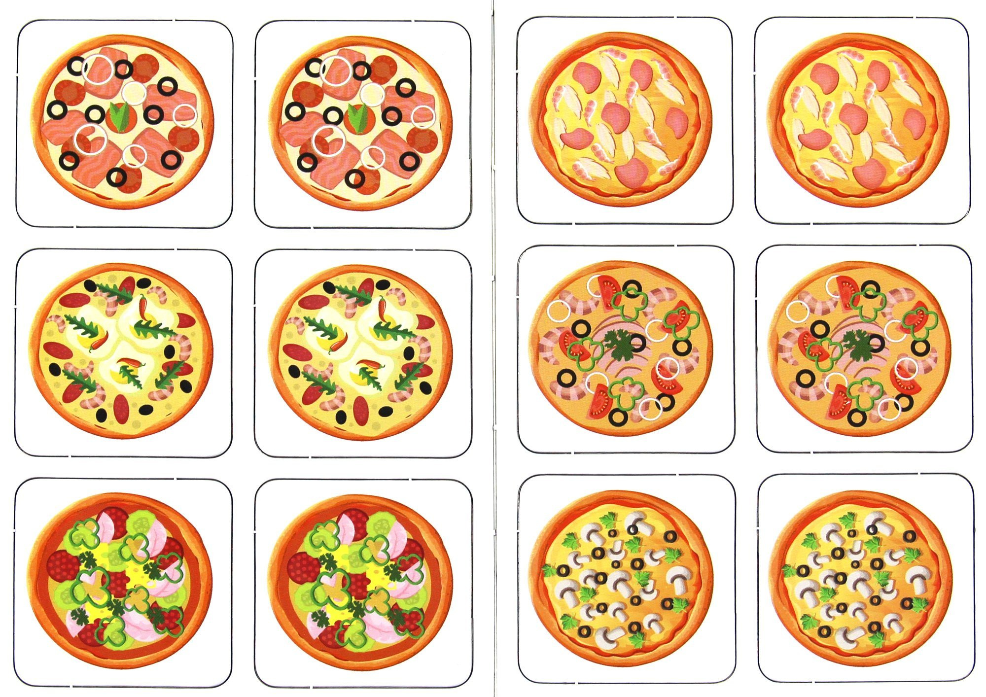 Memory - Pizza » sklep GryPlanszowe.pl « gry dla dzieci edukacyjne ...