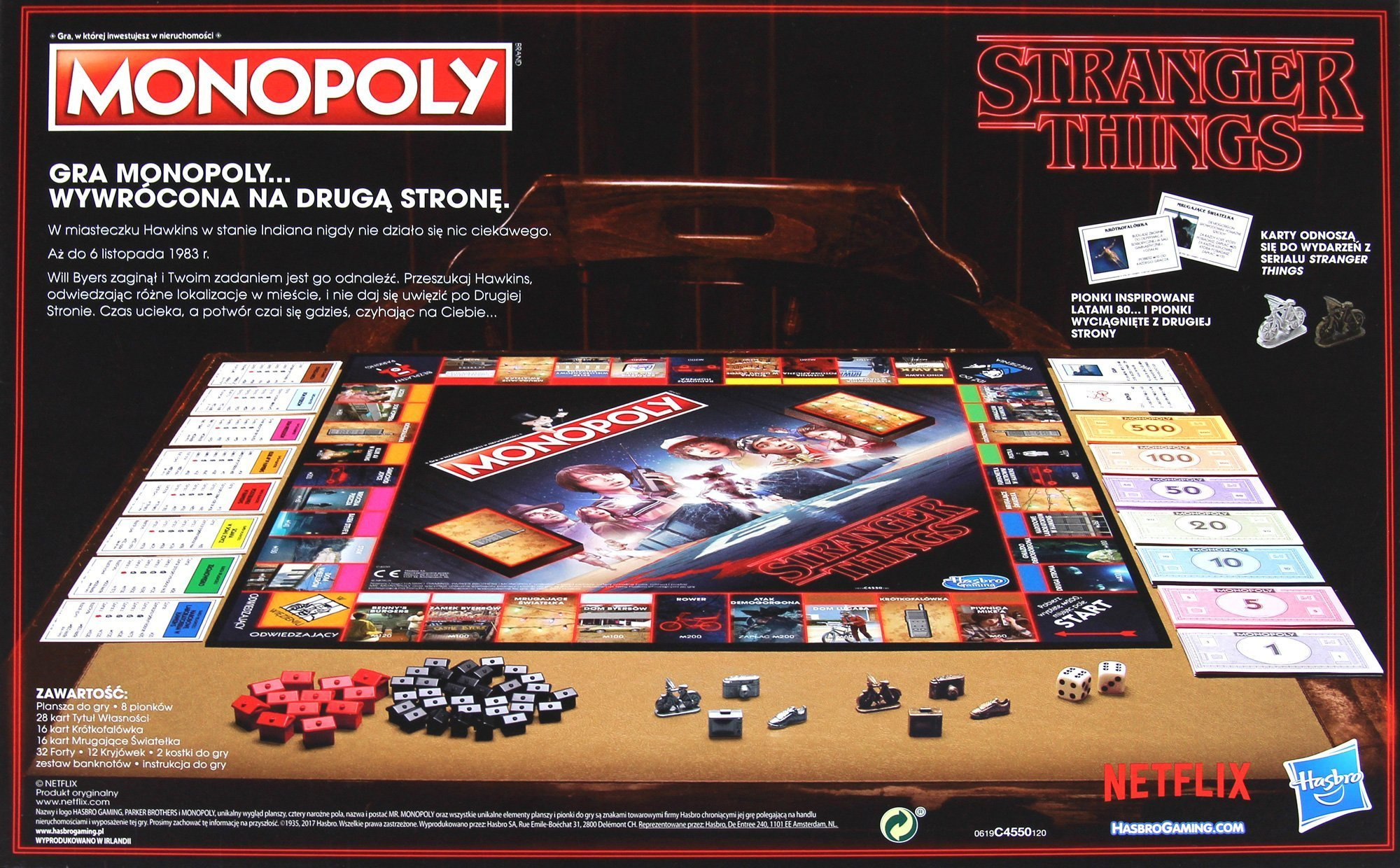 Monopoly Stranger Things » sklep GryPlanszowe.pl « gry planszowe rodzinne - cena, opinie