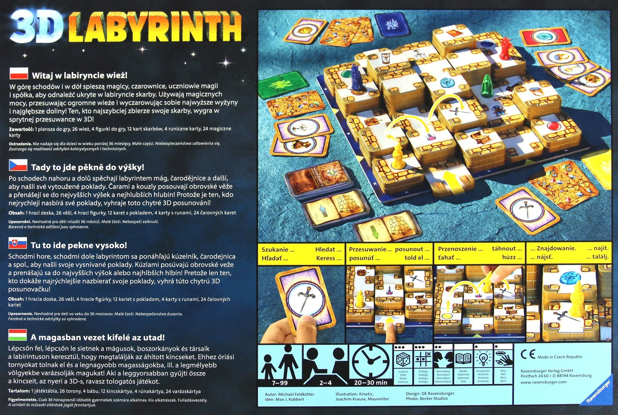 Tajemnice labiryntu 3D (Labyrinth) » sklep GryPlanszowe.pl « gry dla ...